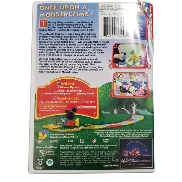 Walt Disney Studios | Media | 2 Dvds Disney Mickey Mouse Clubhouse ...